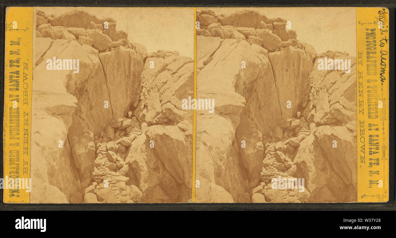 Trail to Acoma, by Brown, William Henry, 1928 Stock Photo - Alamy