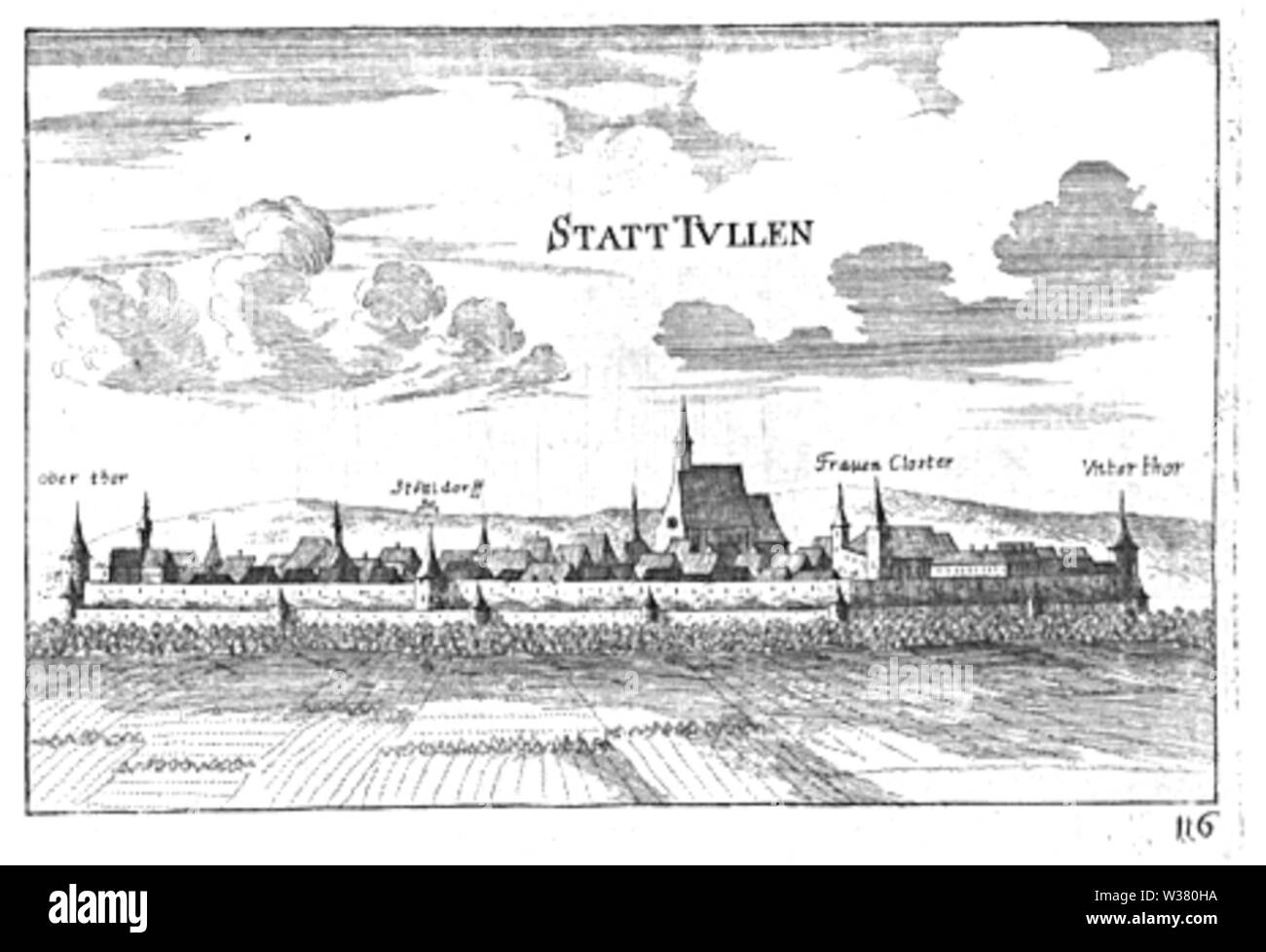 Tulln map hi-res stock photography and images - Alamy