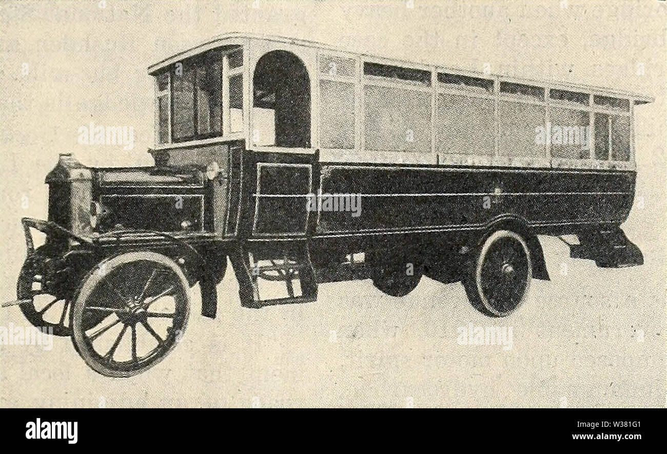 Typical Jitney bus, 1920 Stock Photo - Alamy
