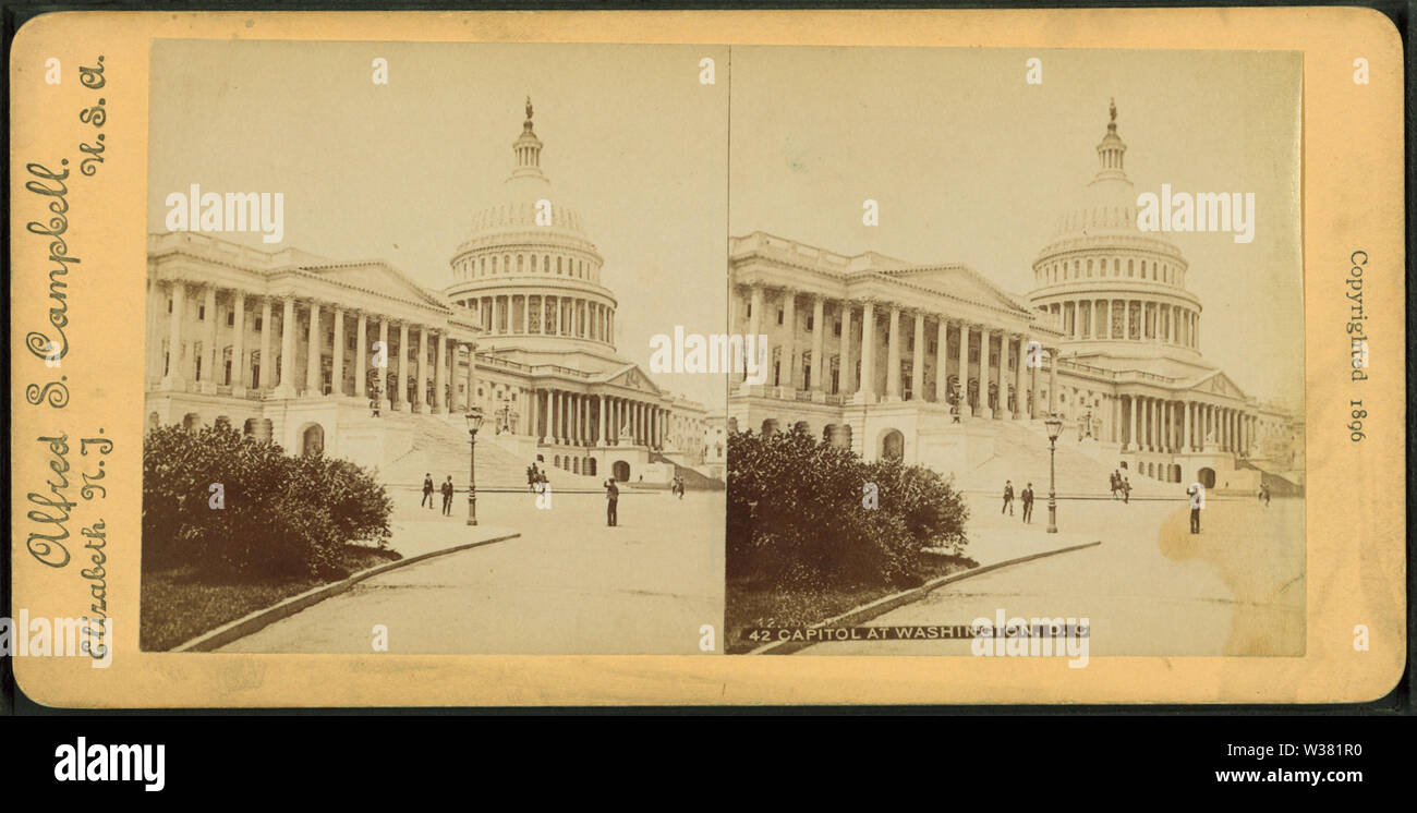 US Capitol Washington, DC, by Alfred S Campbell Stock Photo - Alamy