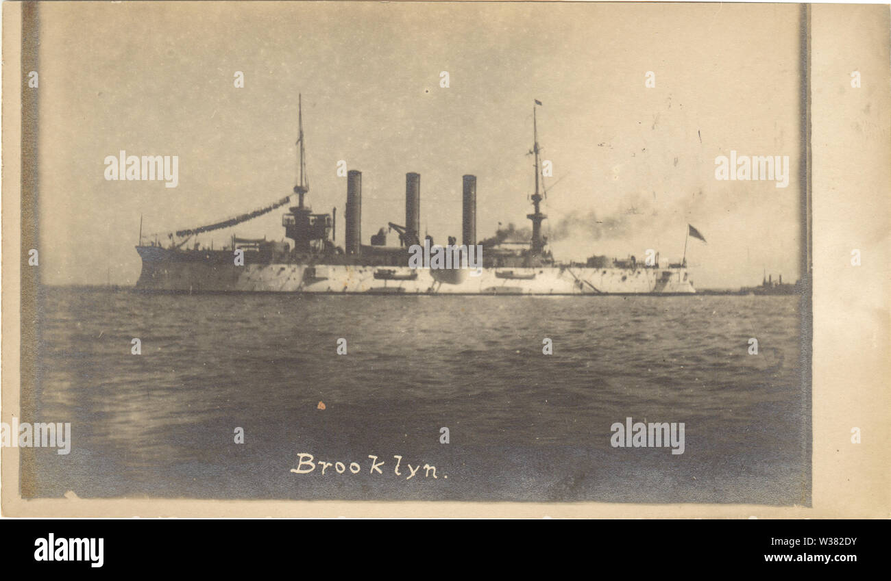 USS Brooklyn (CA-3 Stock Photo - Alamy