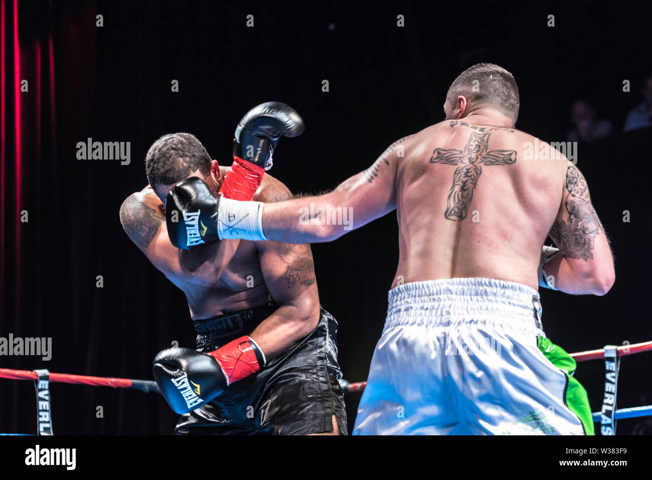 Boxing match, Niall "Boom Boom" Kennedy vs. Jesse Barboza, hosted by ...