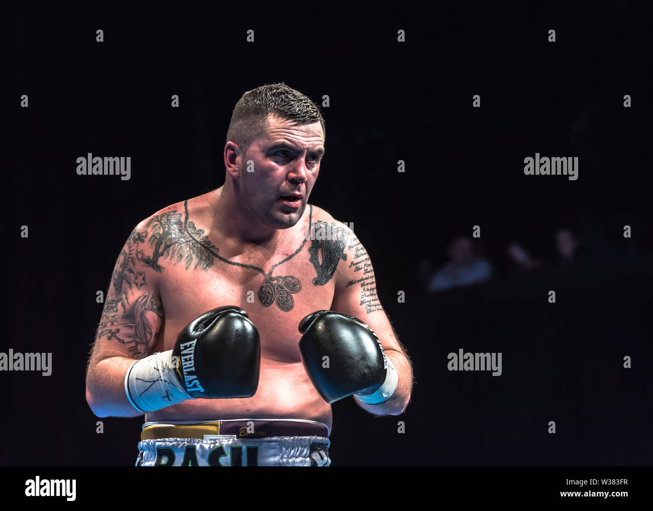 Boxing match, Niall "Boom Boom" Kennedy vs. Jesse Barboza, hosted by ...