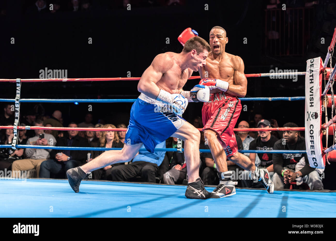 Boxing match, Mark Deluca vs Travis Scott, hosted by Murphys Boxing at ...