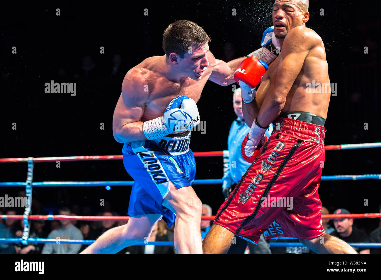 Boxing match, Mark Deluca vs Travis Scott, hosted by Murphys Boxing at ...