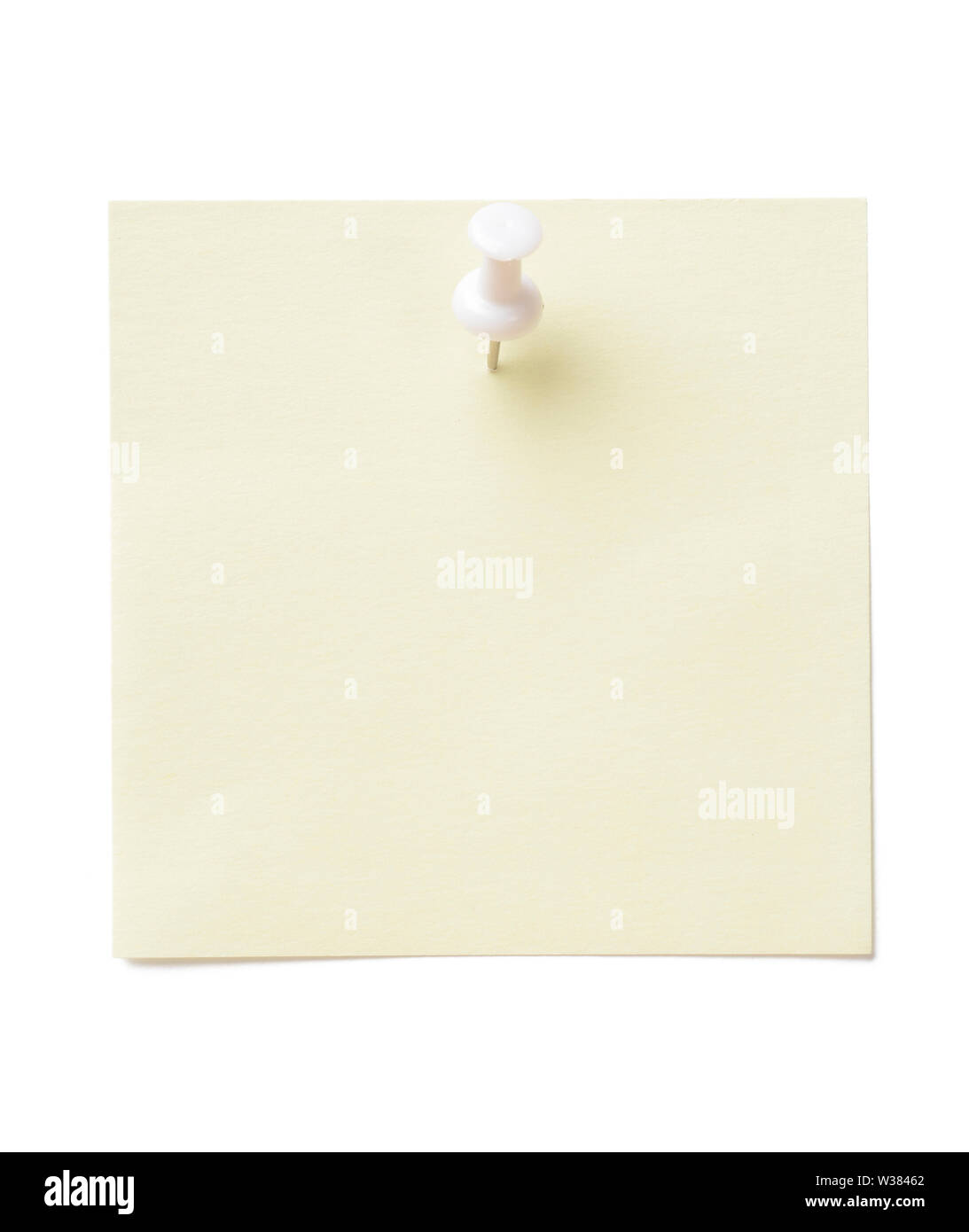Sticky notes or post it stuck with marker Stock Photo - Alamy