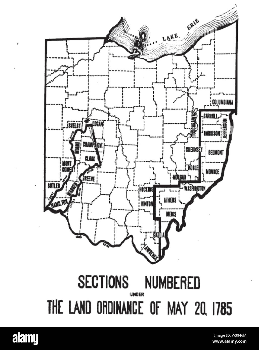 Uses 1785 numbering Stock Photo - Alamy