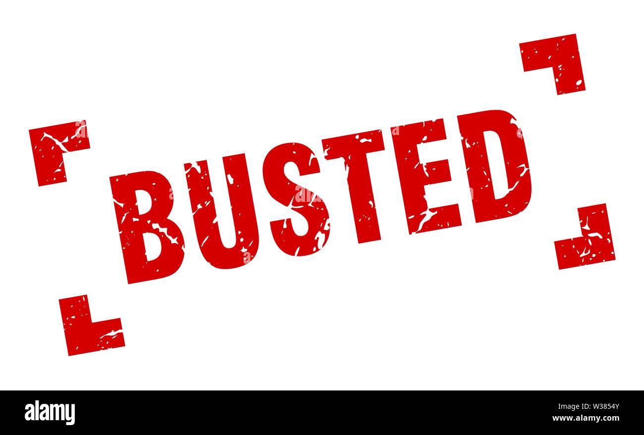 Busted stamp sign seal hi-res stock photography and images - Alamy