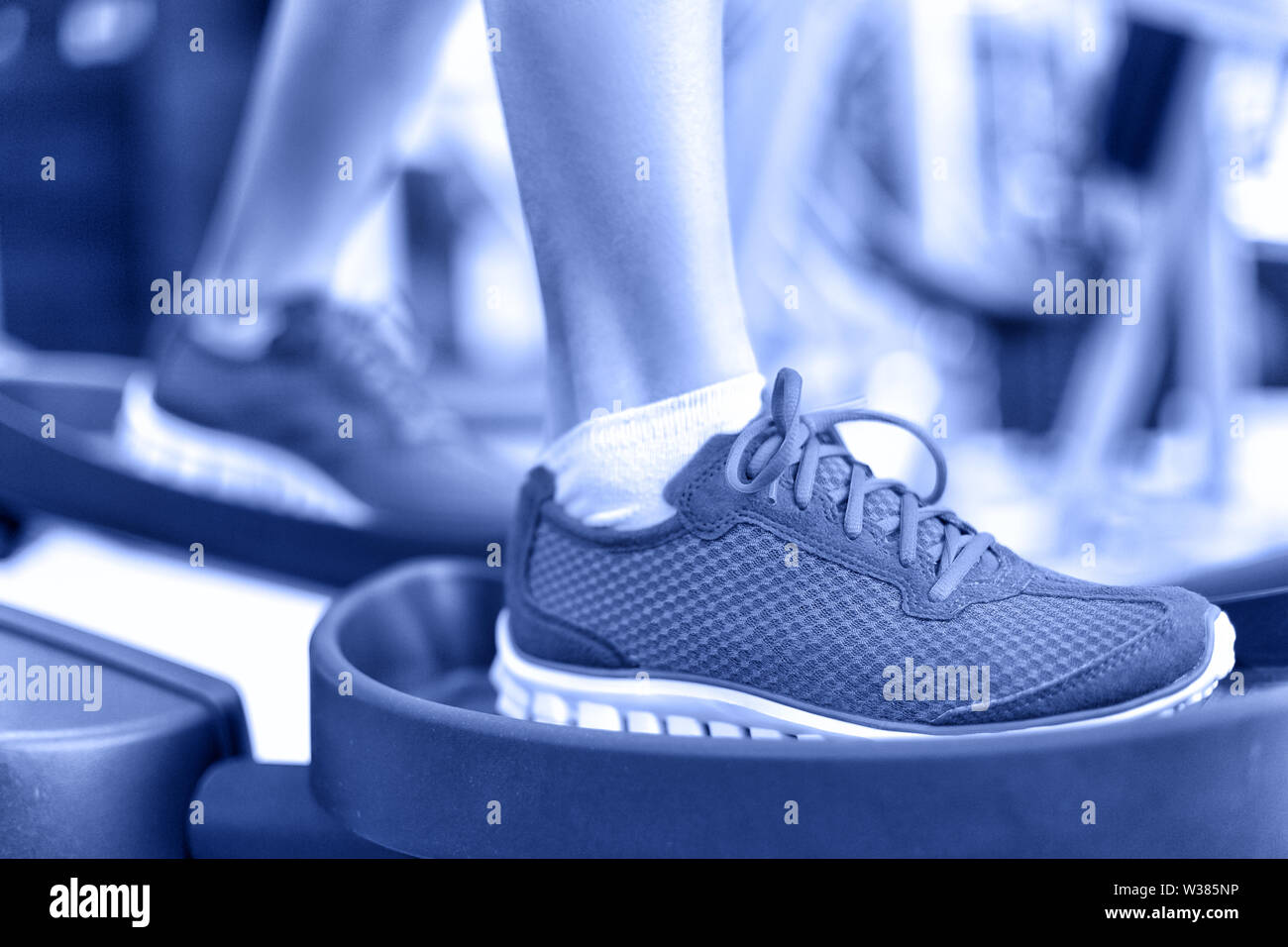 Exercise girls feet hi-res stock photography and images - Alamy