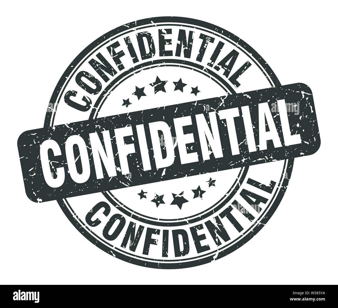 confidential stamp. confidential round grunge sign. confidential Stock ...