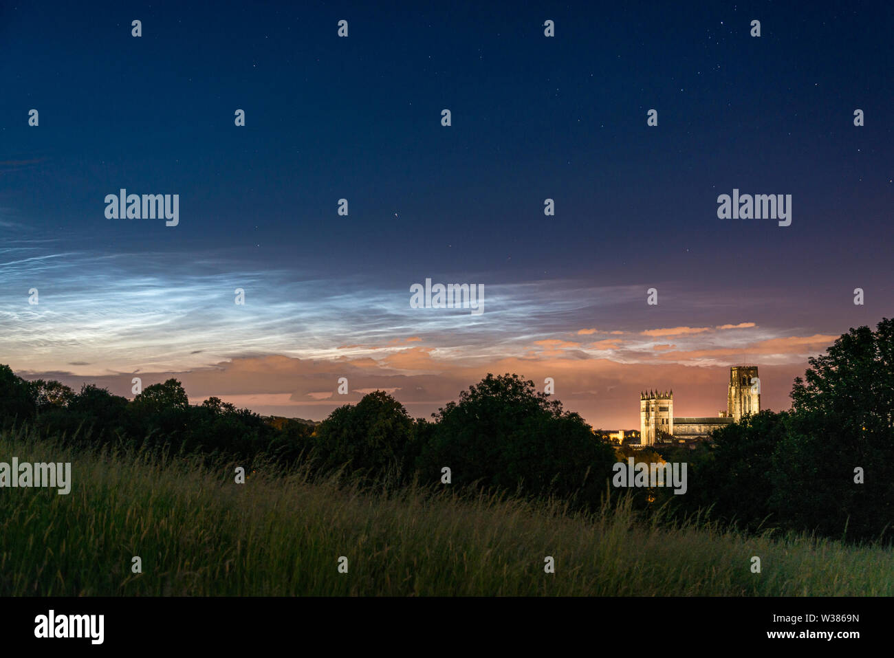 Durham cathedral silhouette hi-res stock photography and images - Alamy