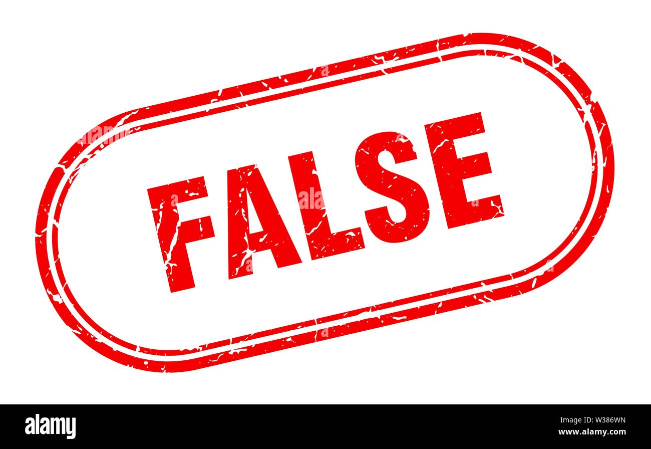 false stamp. false square grunge sign. false Stock Vector Image & Art ...