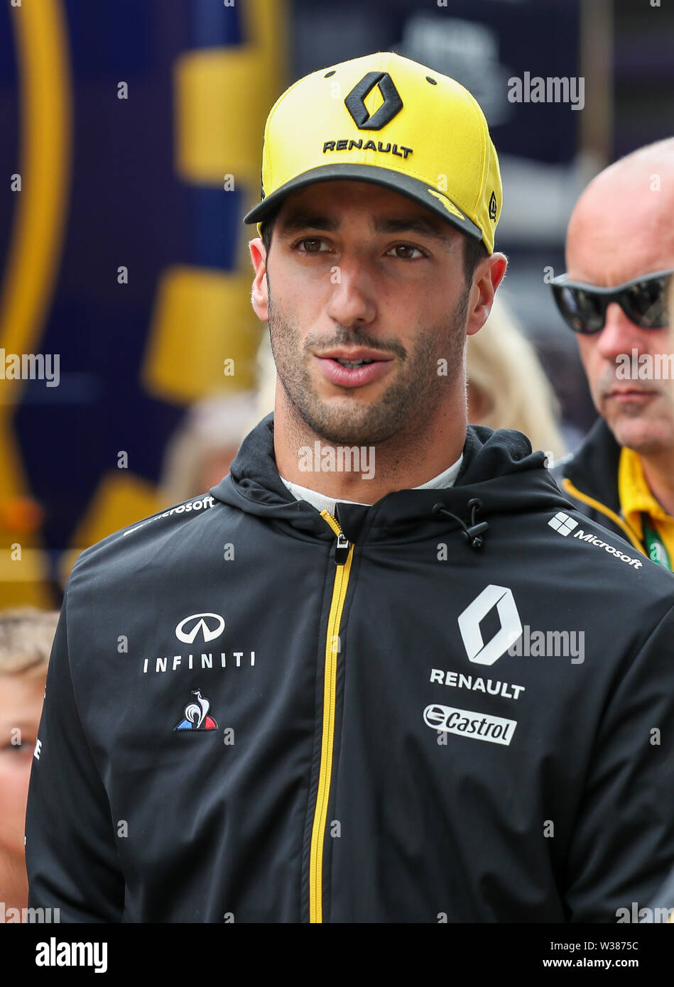Silverstone Circuit. Northampton, UK. 13th July, 2019. FIA Formula 1 ...