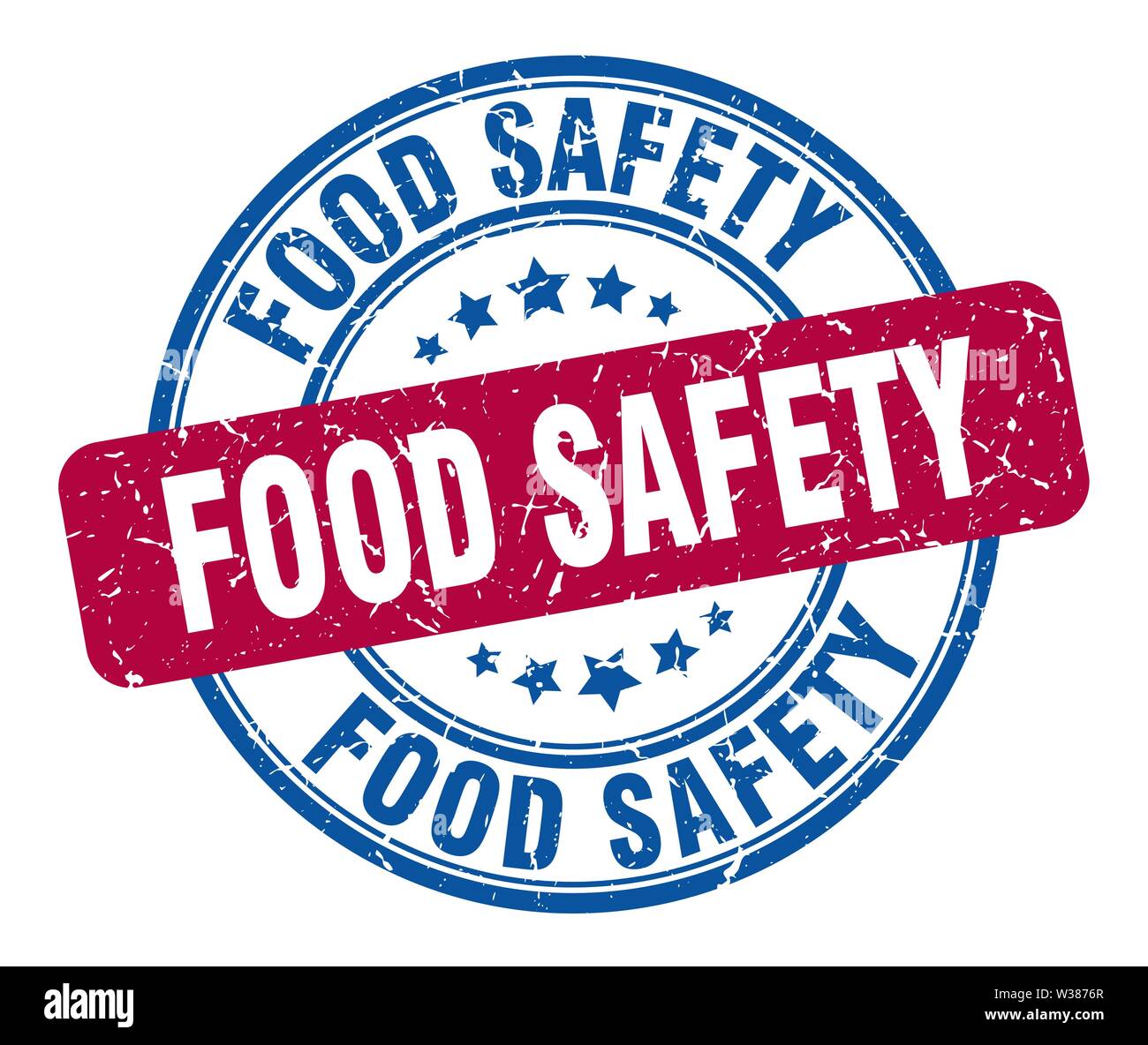 food safety stamp. food safety round grunge sign. food safety Stock ...