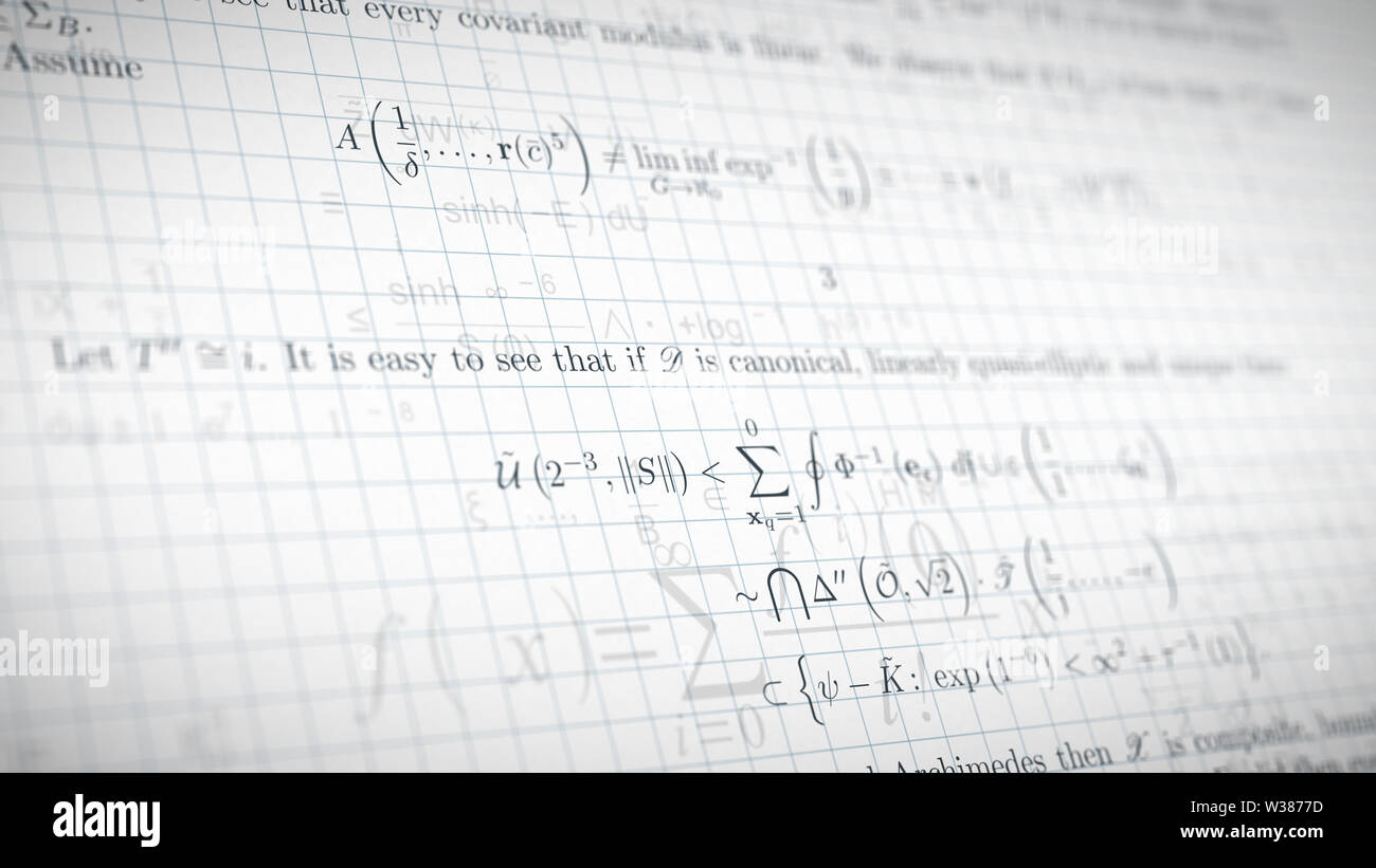 School theory scientific hi-res stock photography and images - Alamy