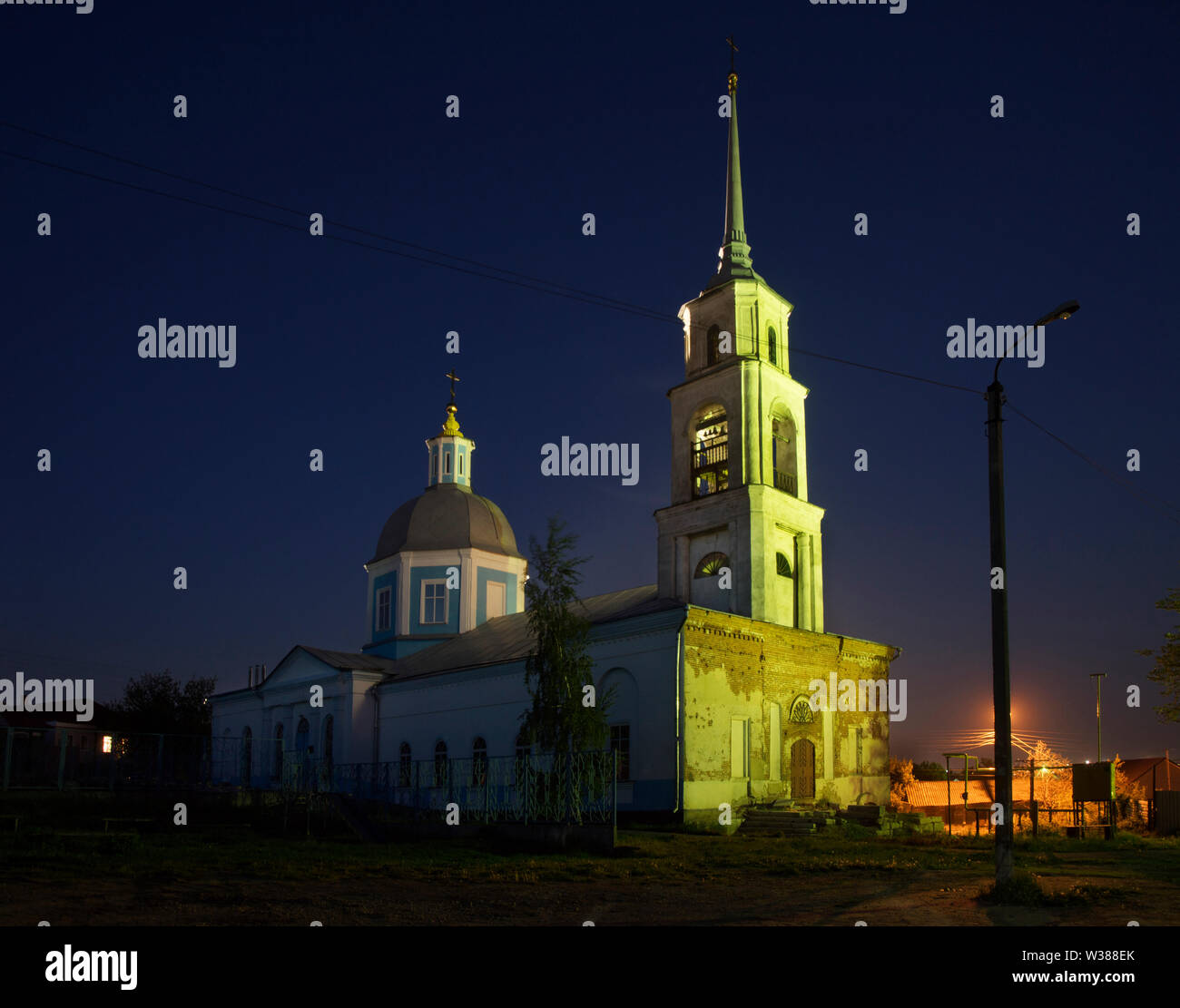Church of Nativity of Blessed Virgin Mary in Yelets. Russia Stock Photo ...