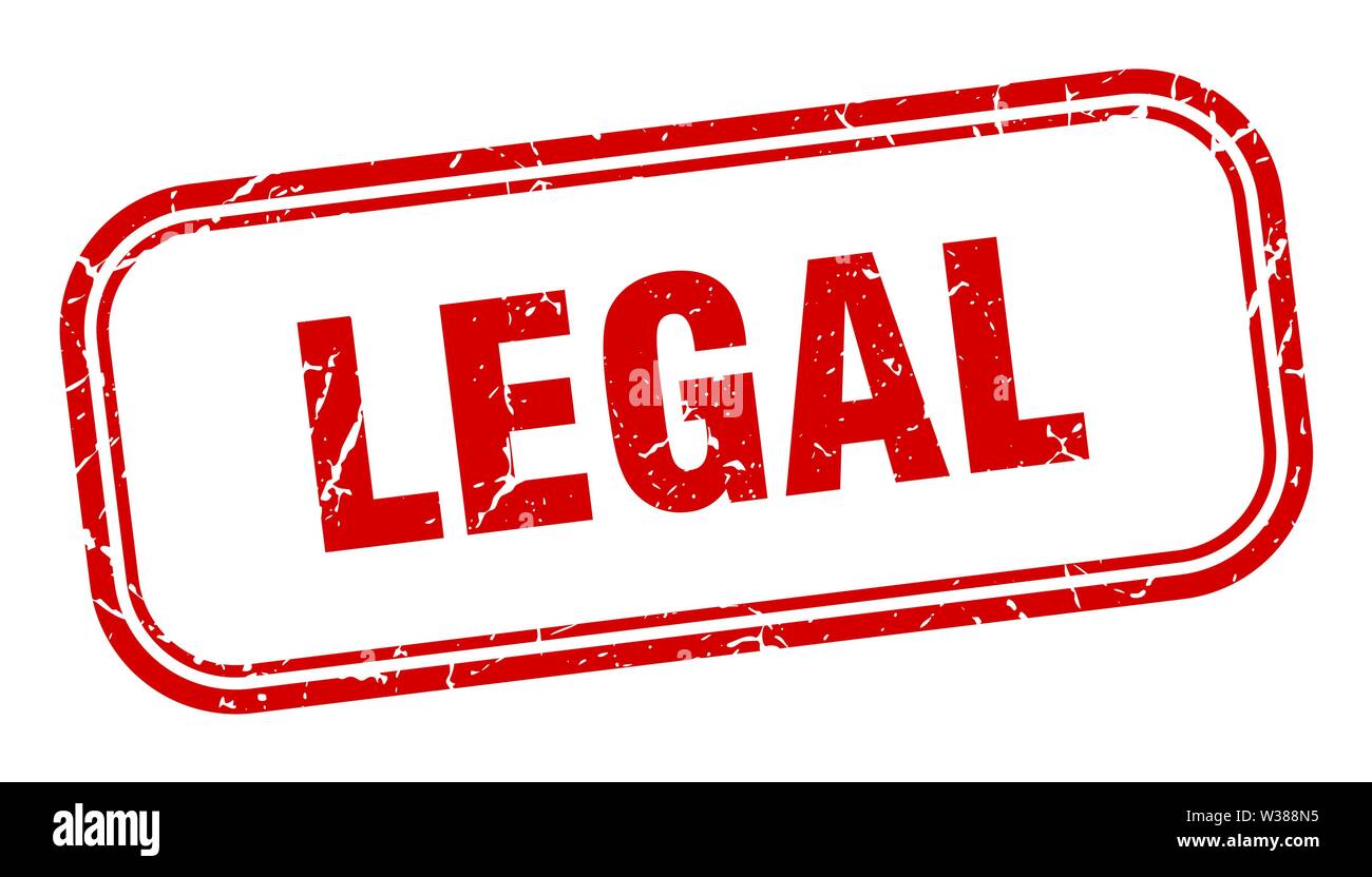 legal stamp. legal square grunge sign. legal Stock Vector Image & Art ...