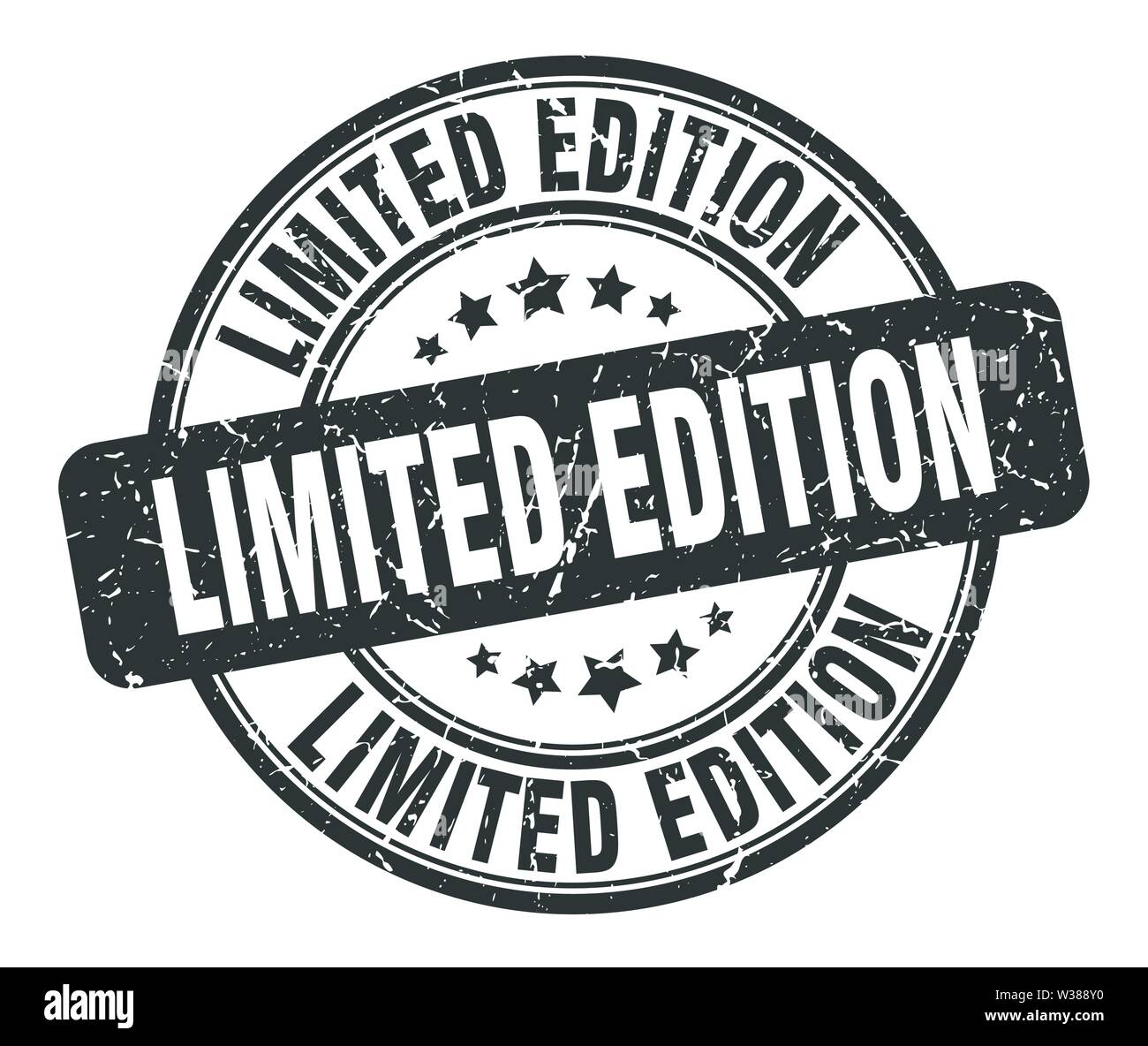limited edition stamp. limited edition round grunge sign. limited ...