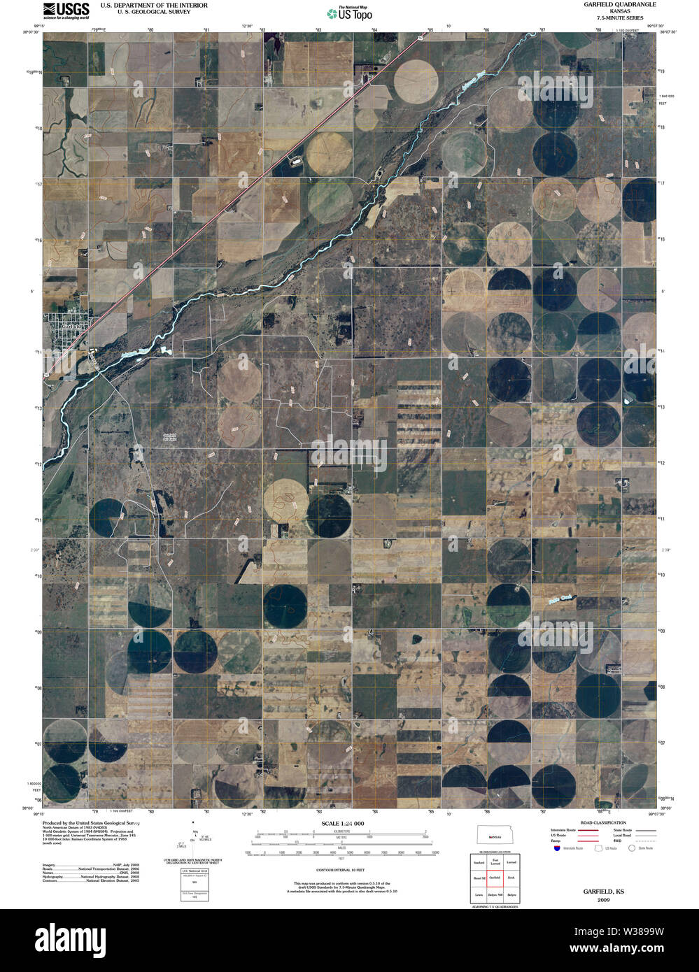 Garfield map Cut Out Stock Images & Pictures - Alamy