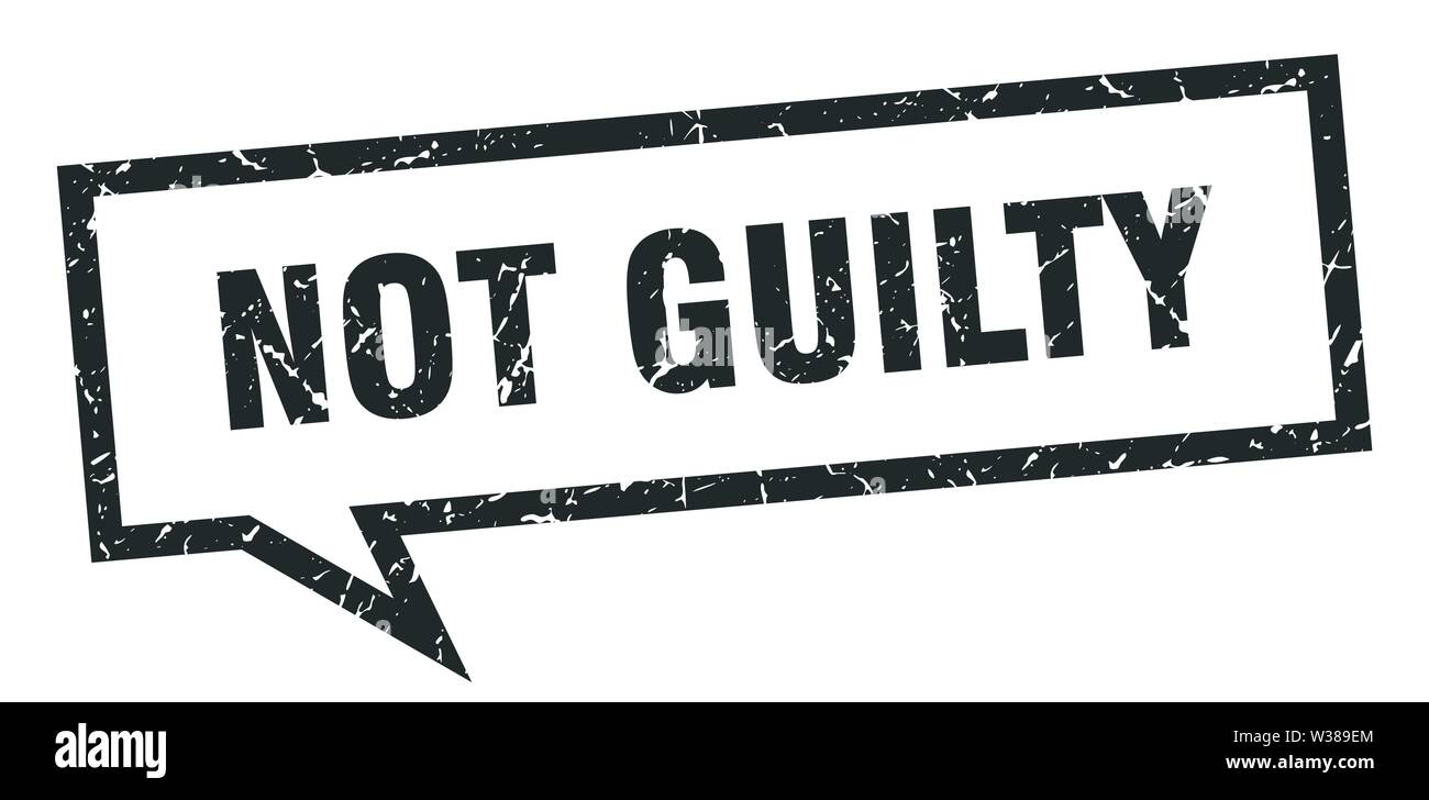 Guilty speech Stock Vector Images - Alamy