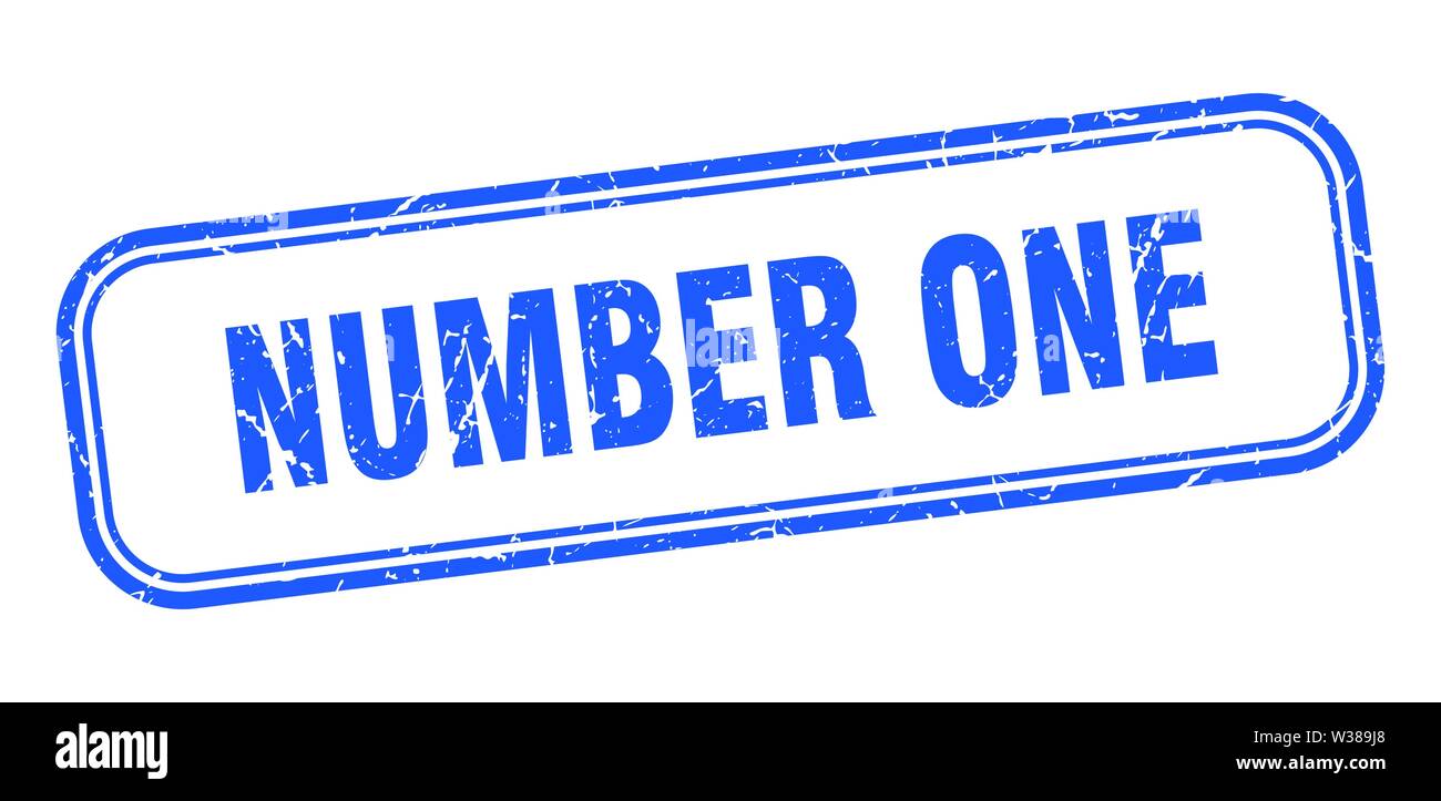 number one stamp. number one square grunge sign. number one Stock ...