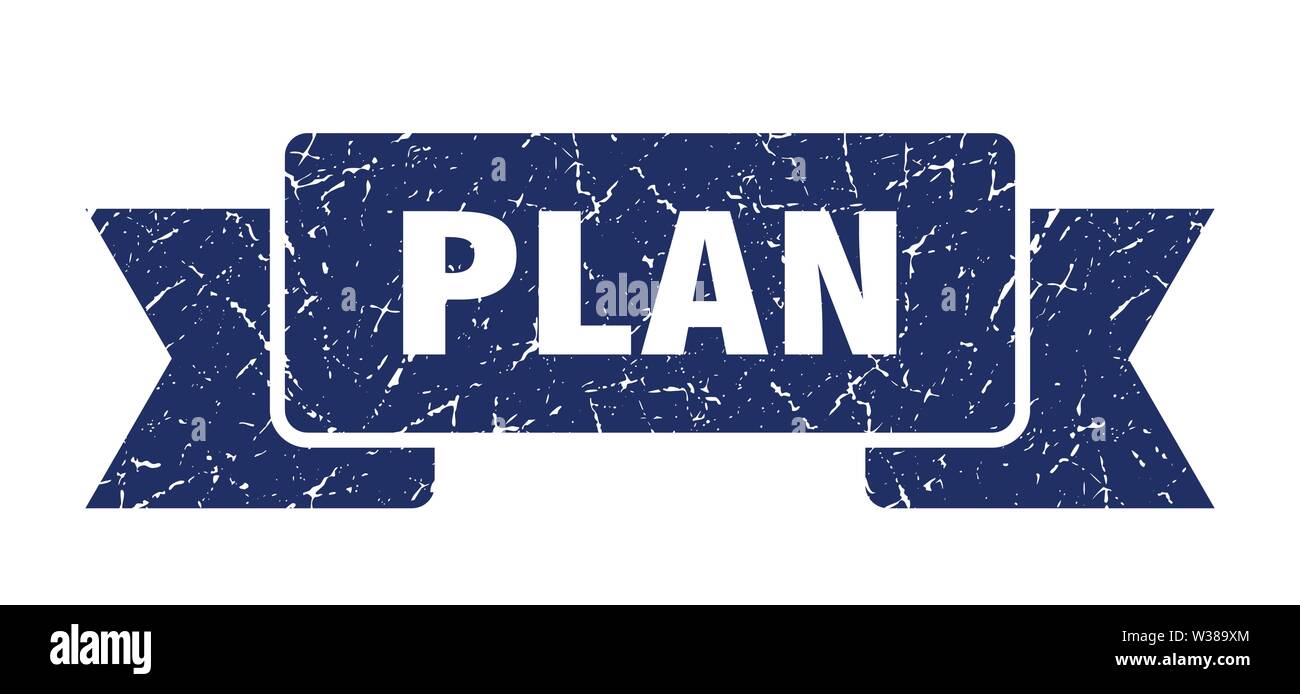 plan grunge ribbon. plan sign. plan banner Stock Vector Image & Art - Alamy