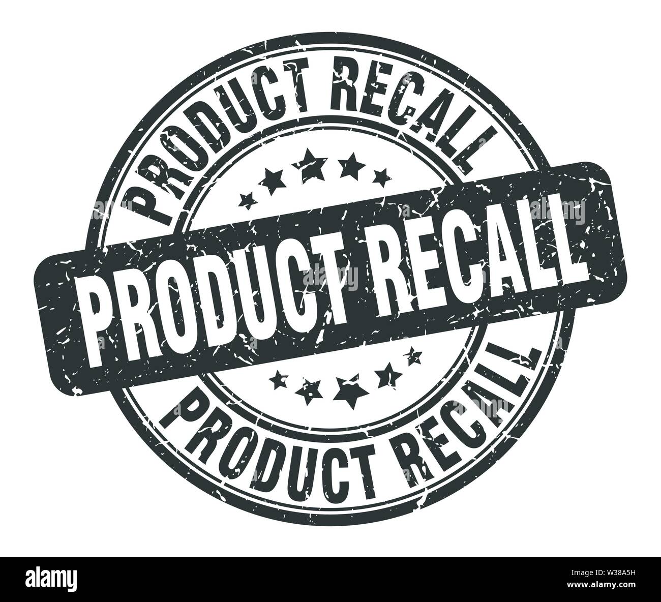 product recall stamp. product recall round grunge sign. product recall ...
