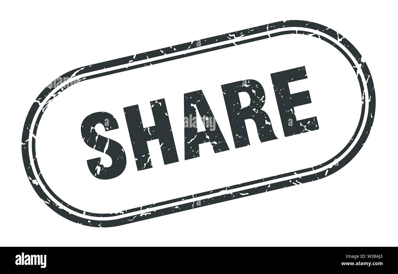 Share stamp Black and White Stock Photos & Images - Alamy