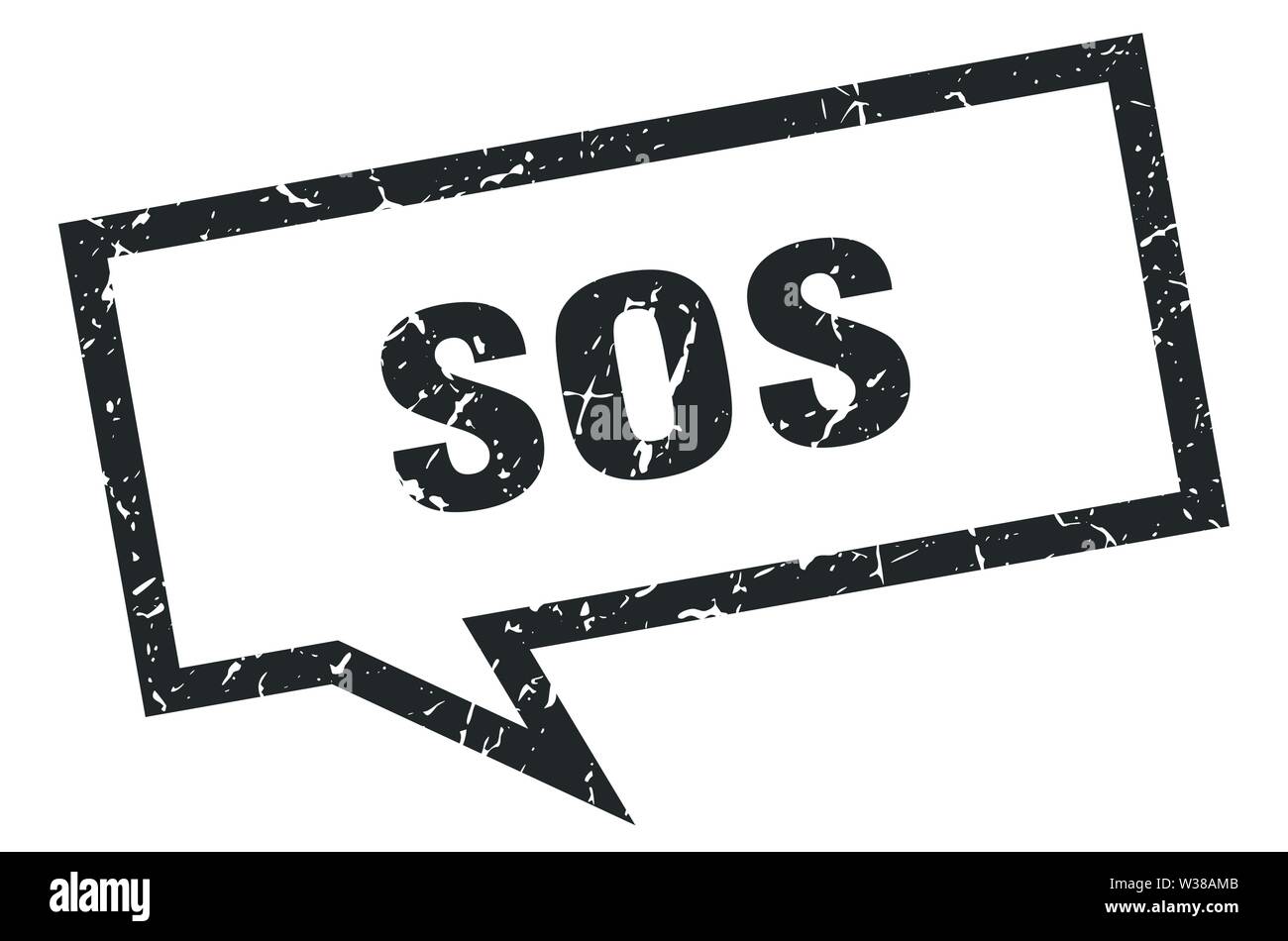 Sos word Stock Vector Images - Alamy