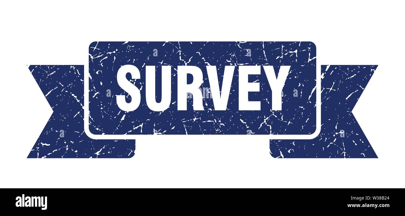 survey grunge ribbon. survey sign. survey banner Stock Vector Image ...