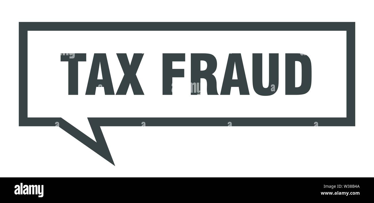 Tax fraud sign square Stock Vector Images - Alamy