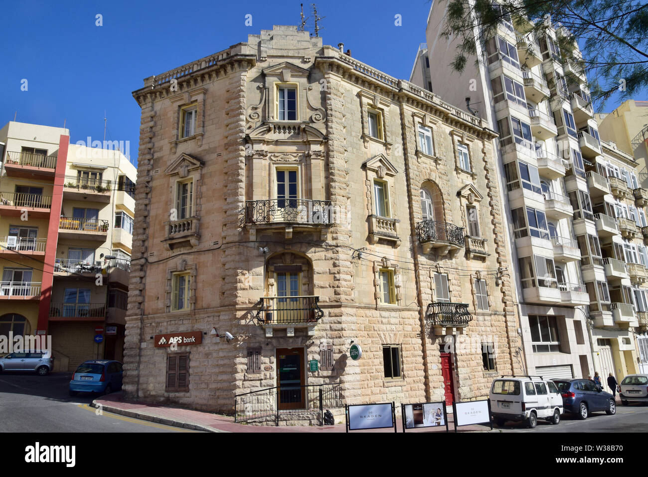 Tas sliema malta hi-res stock photography and images - Alamy