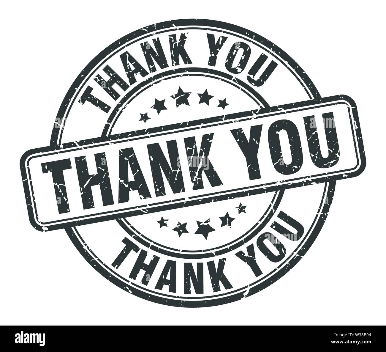 thank you stamp. thank you round grunge sign. thank you Stock Vector ...