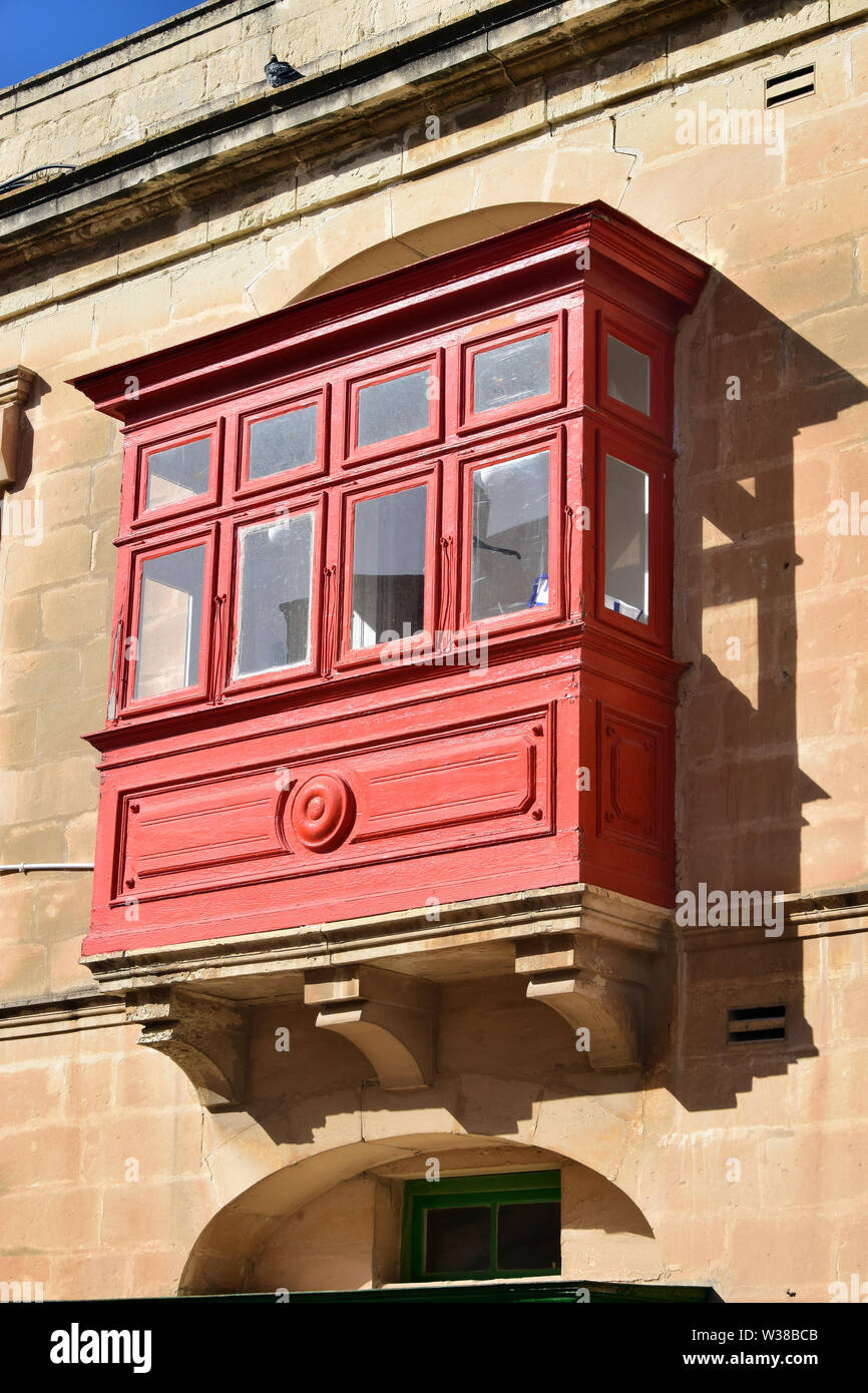 Traditional Maltese house, Sliema, Malta, Europe Stock Photo - Alamy