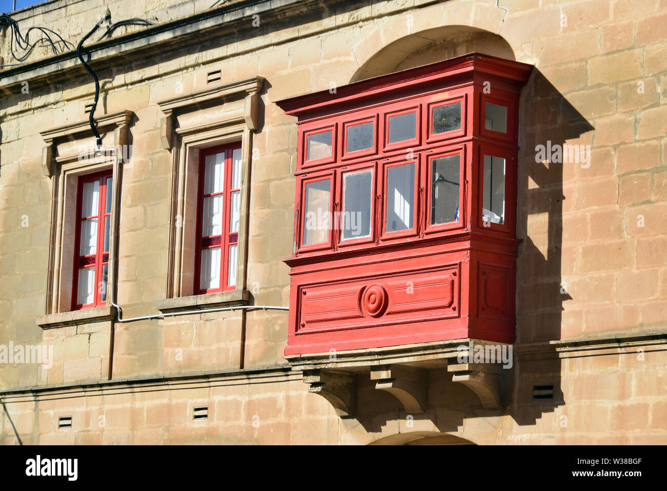 Traditional Maltese house, Sliema, Malta, Europe Stock Photo - Alamy