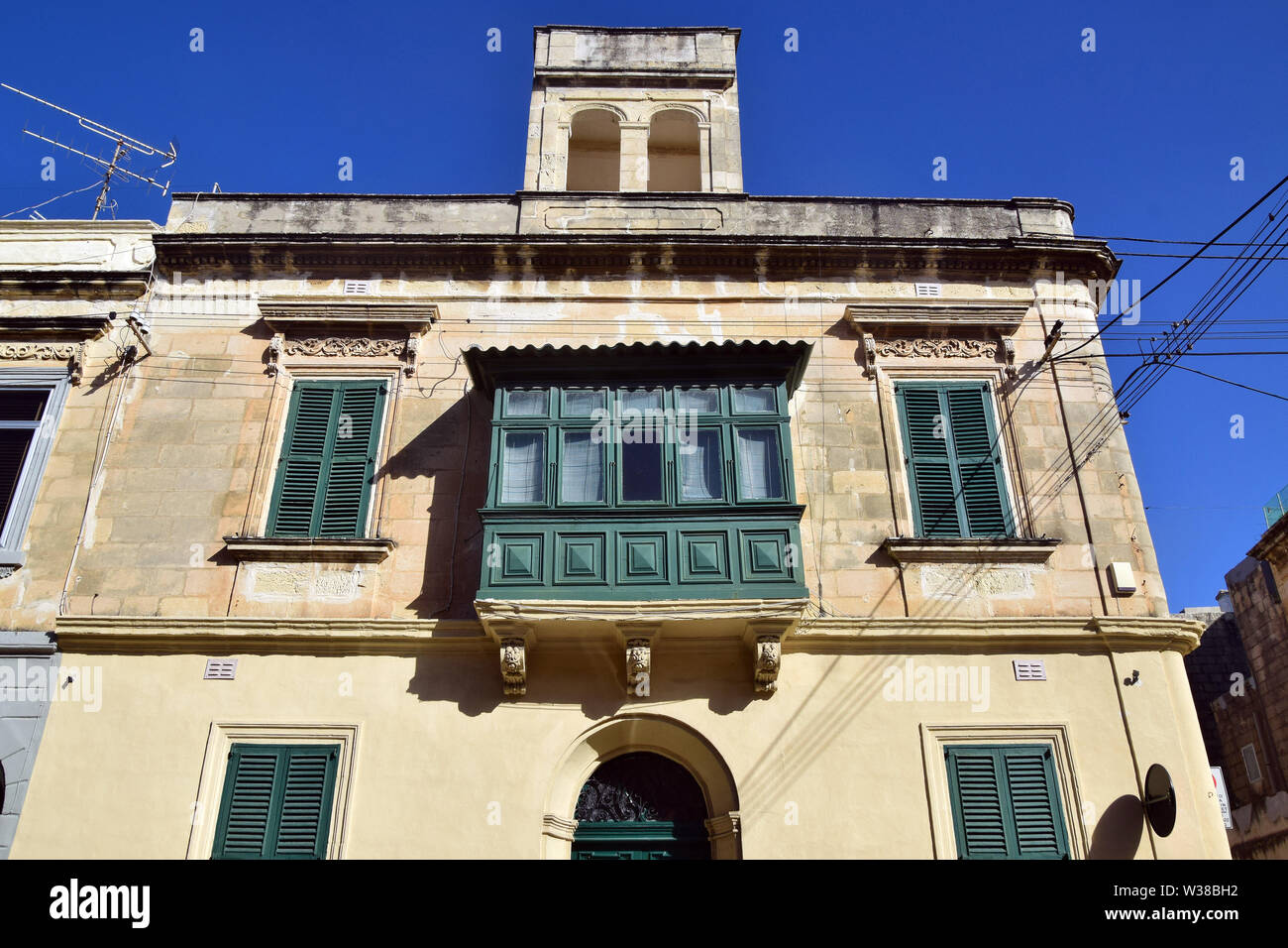 Traditional Maltese house, Sliema, Malta, Europe Stock Photo - Alamy