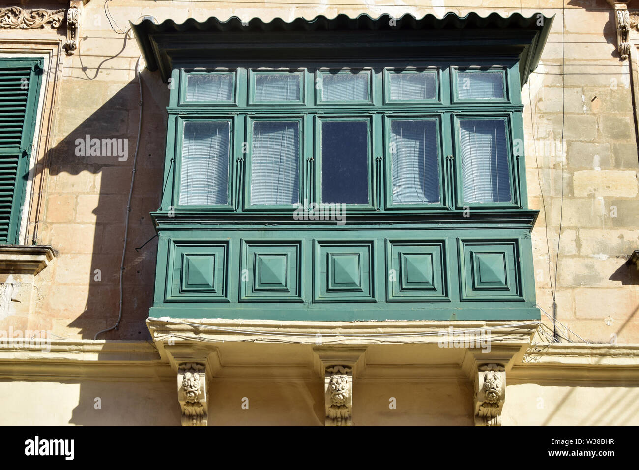 Traditional Maltese house, Sliema, Malta, Europe Stock Photo - Alamy