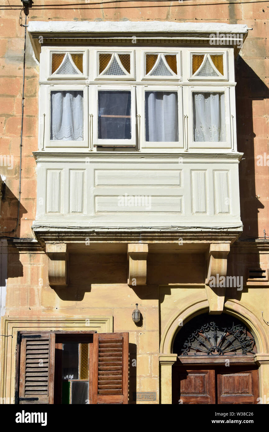 Traditional Maltese house, Sliema, Malta, Europe Stock Photo - Alamy