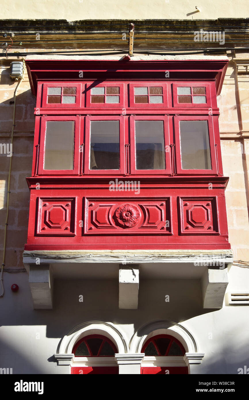 Traditional Maltese house, Sliema, Malta, Europe Stock Photo - Alamy