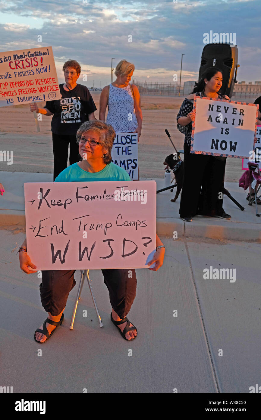Eloy immigration detention center hi-res stock photography and images ...