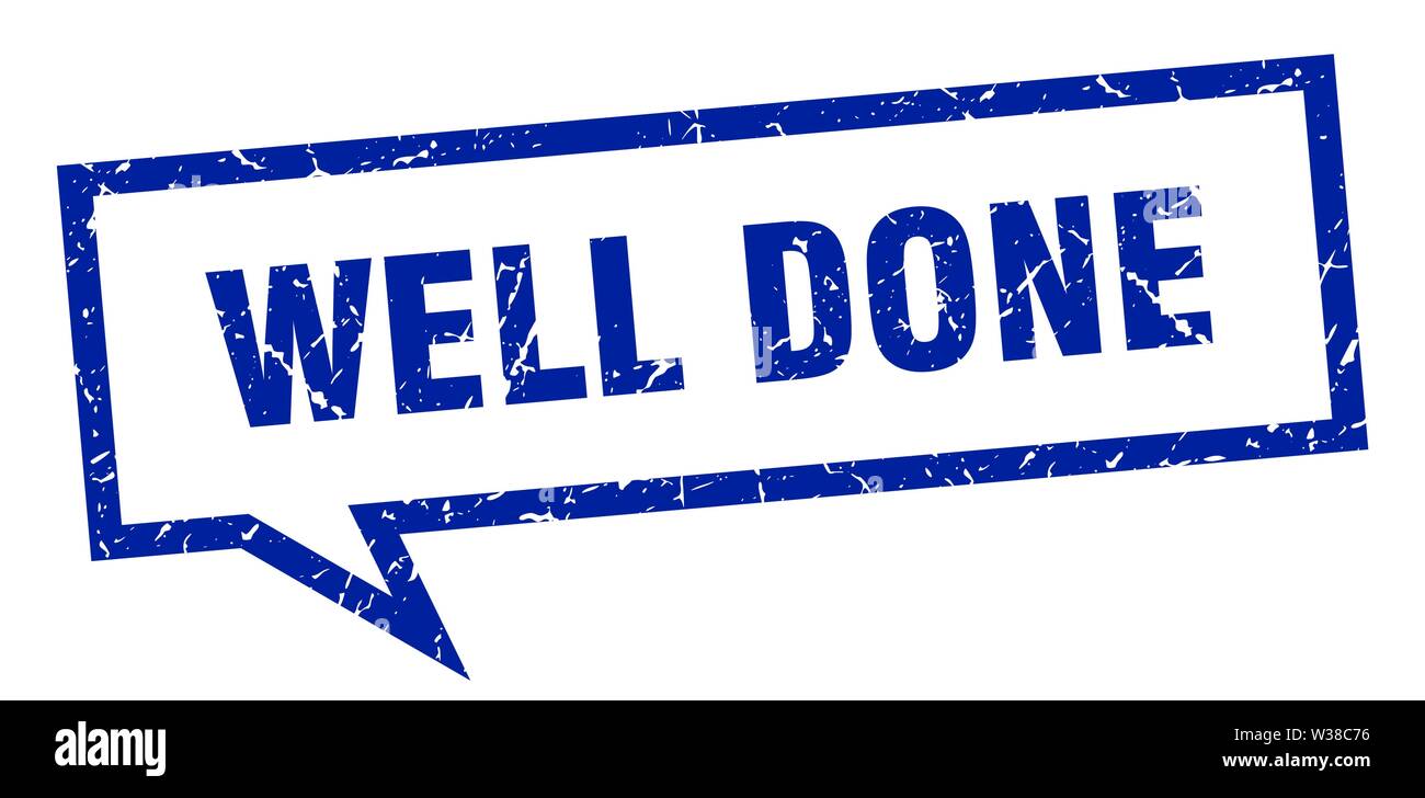 Well done note Stock Vector Images - Alamy