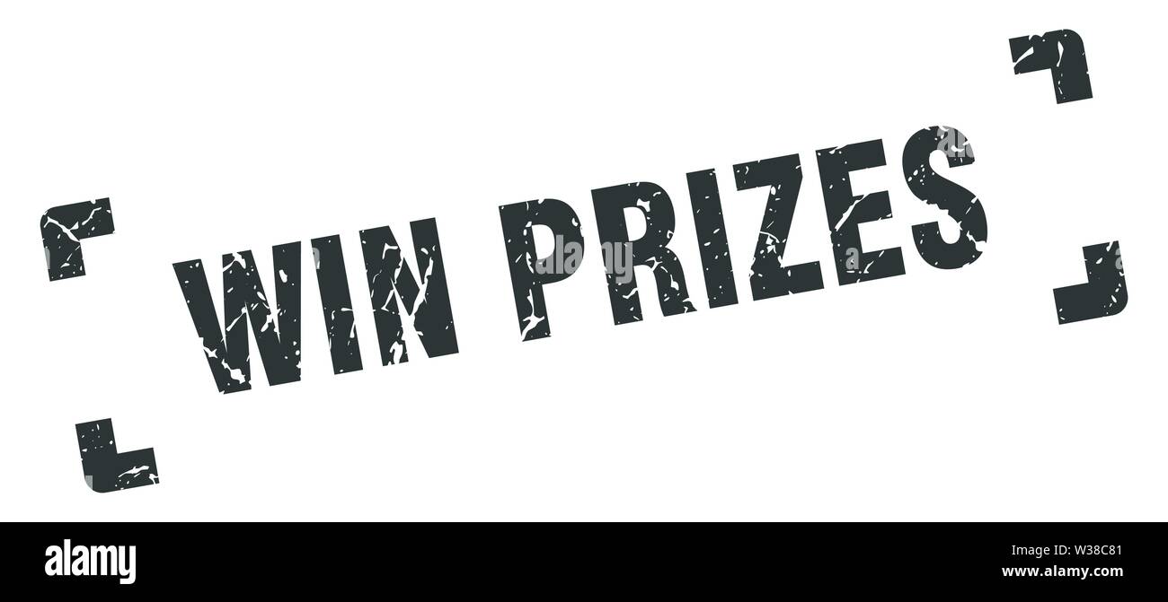 win prizes stamp. win prizes square grunge sign. win prizes Stock ...