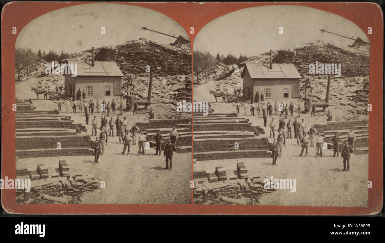 Slate factory hi-res stock photography and images - Alamy