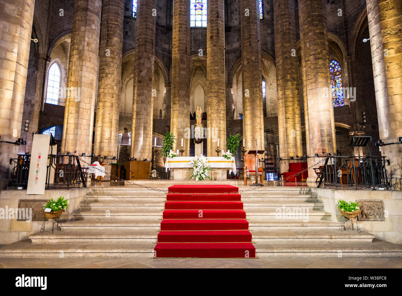 Maria Basilica Barcelona Basílica De Santa Maria Del Mar | Barcelona