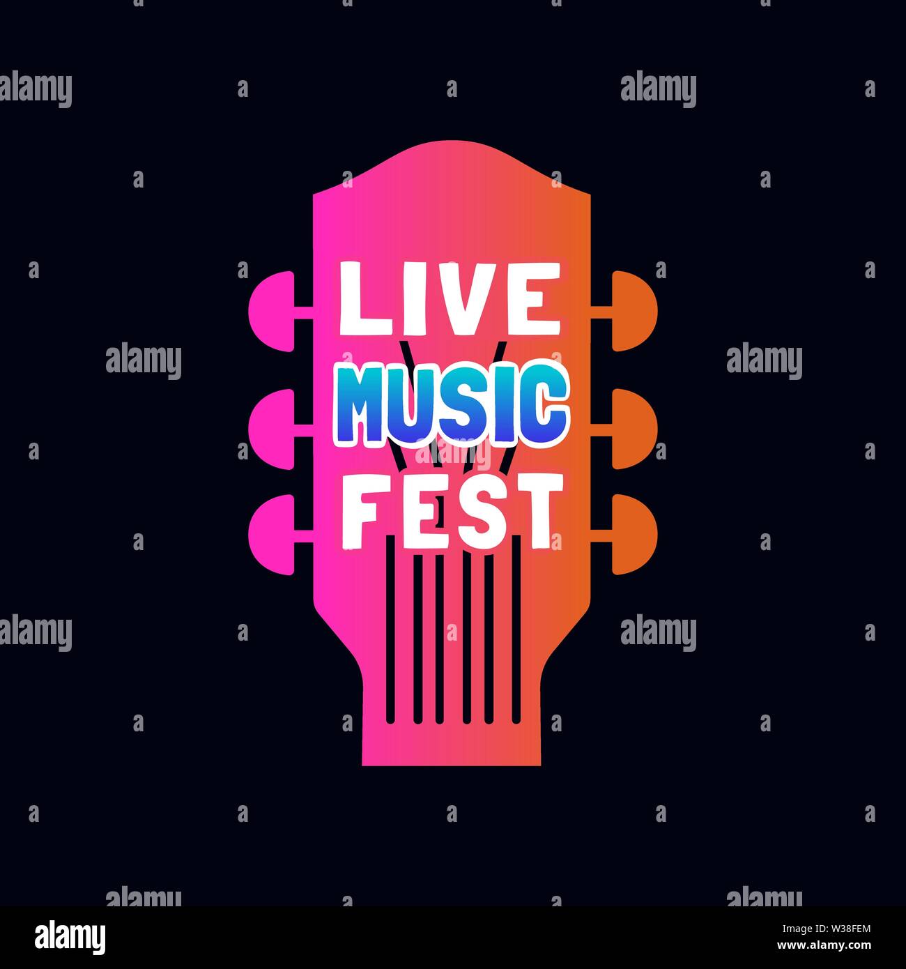 Live fest Stock Vector Images - Alamy