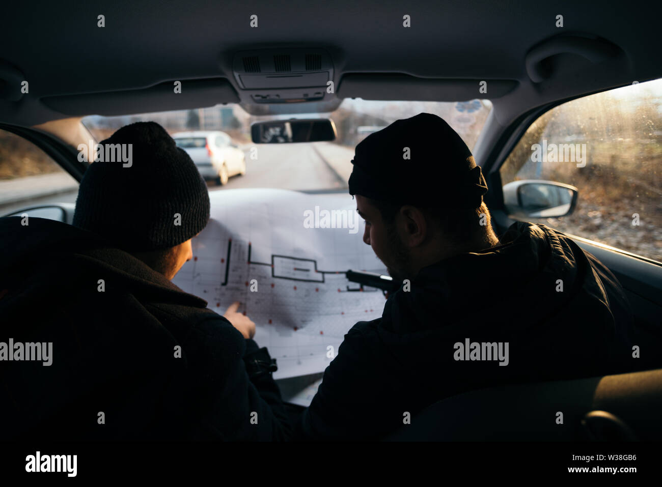 Blueprint for robbery hi-res stock photography and images - Alamy