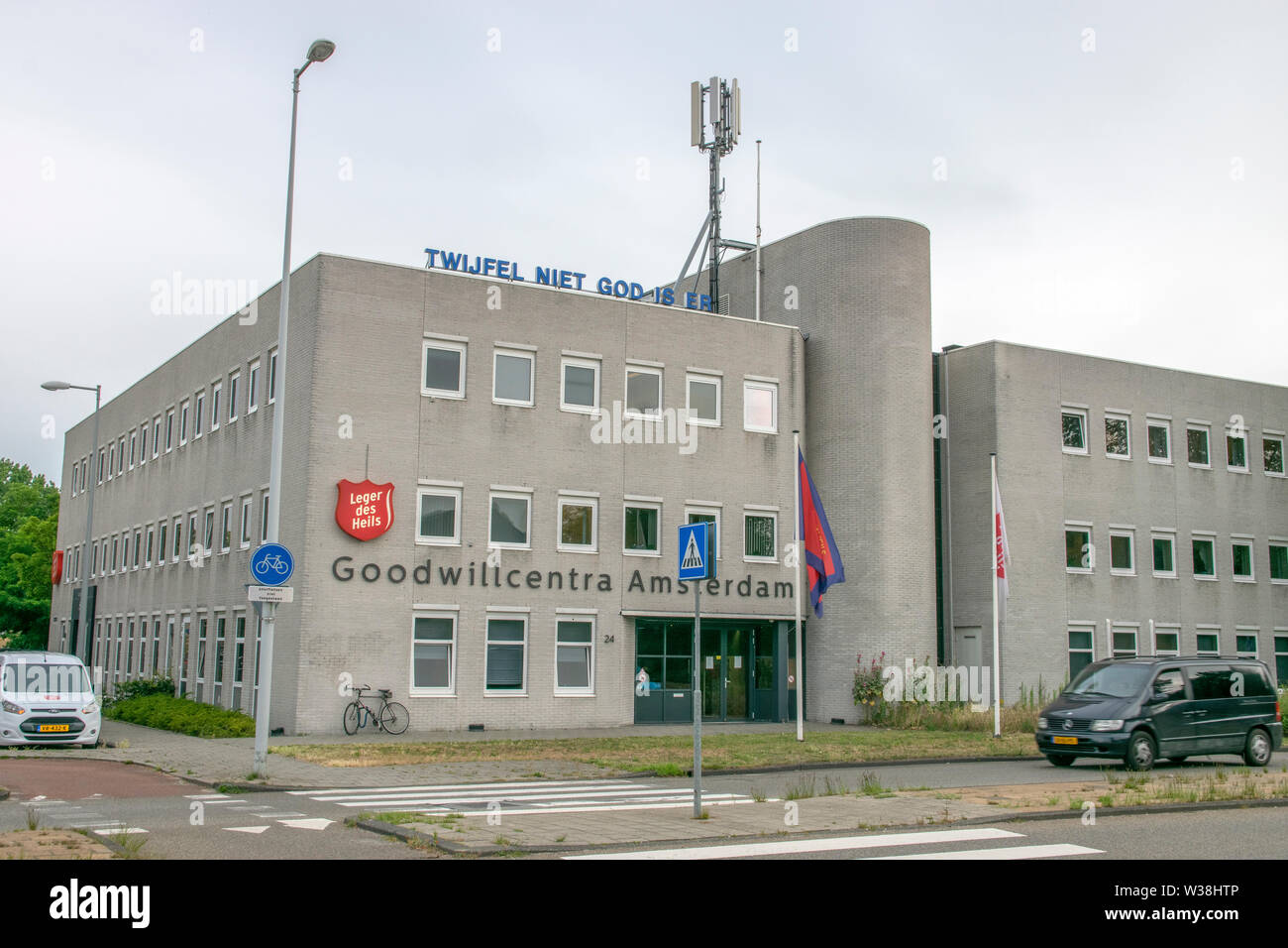 Army Of Salvation Building At Amsterdam North The Netherlands 2019 ...