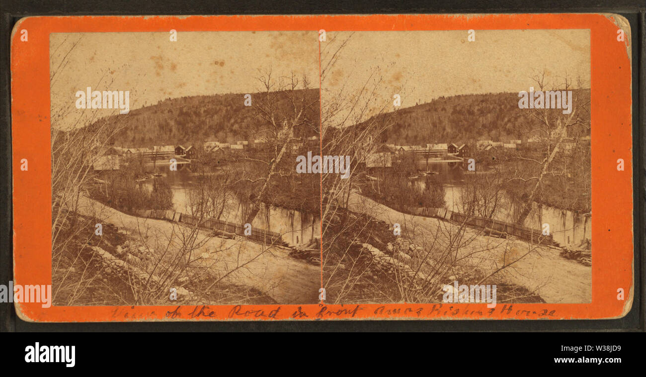 Village from the Smith farm, by Taft, Frank M (Frank Miller), 1851 ...