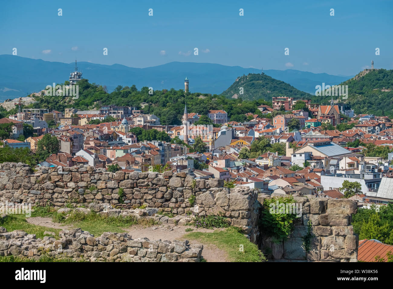 Plovdiv bulgaria and seven hills hi-res stock photography and images ...