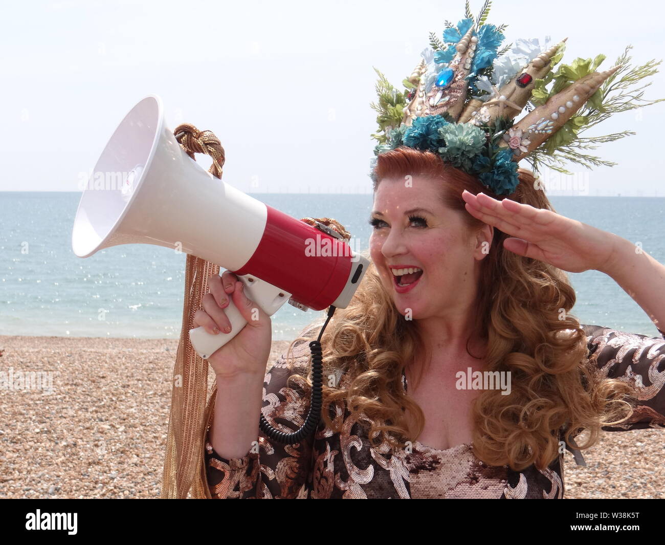 Brighton march of the mermaids hi-res stock photography and images - Alamy